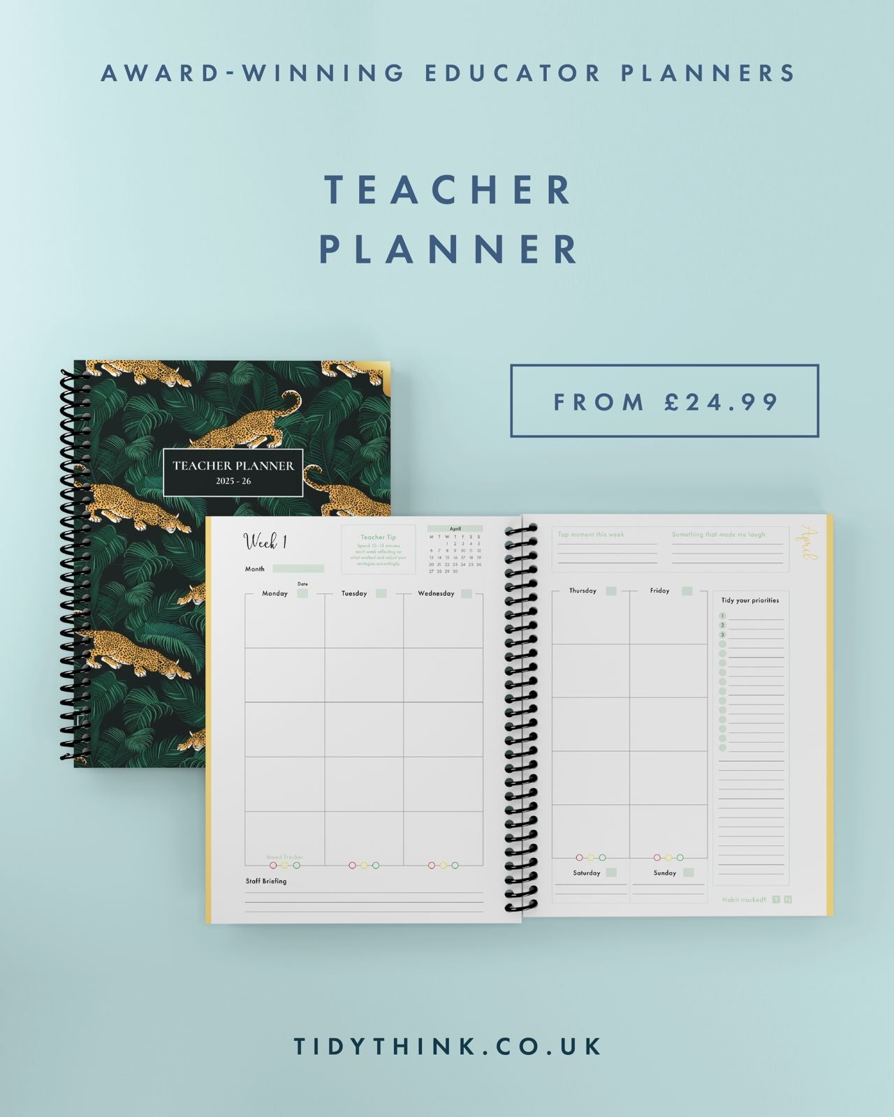 2025|2026 Teacher Planners – Page 2 – Tidy Think