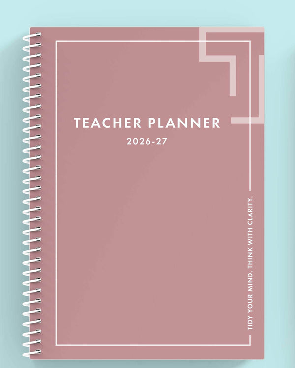 2025|2026 Teacher Planners – Tidy Think
