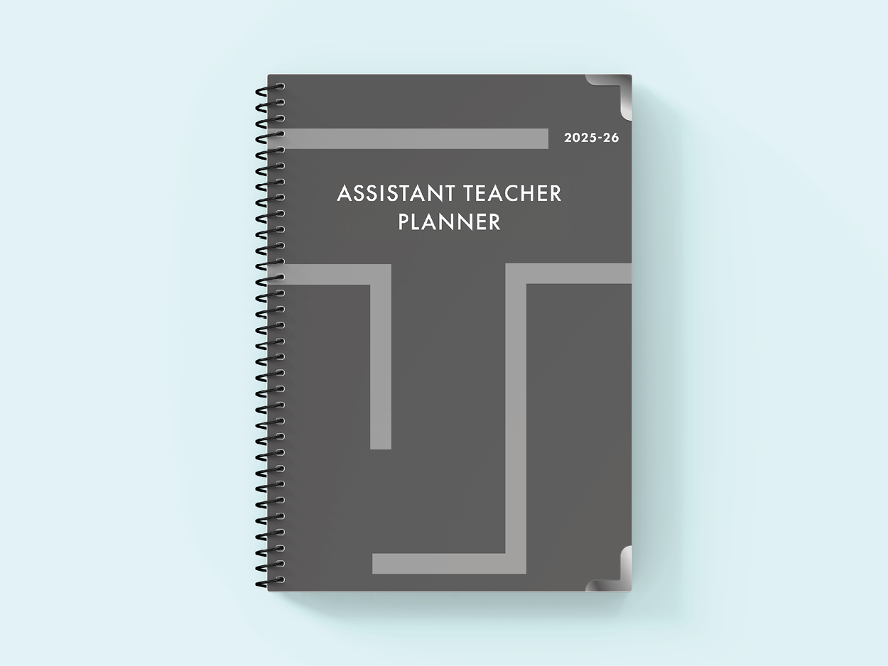 Slate Scholar - Spiral Teaching Assistant Planner – Tidy Think