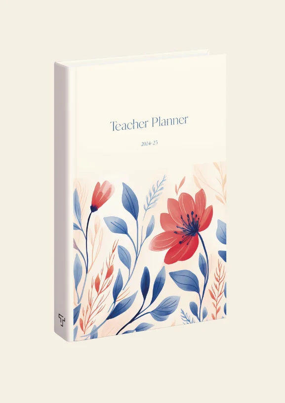 Floral Rouge - Teacher Planner – Tidy Think